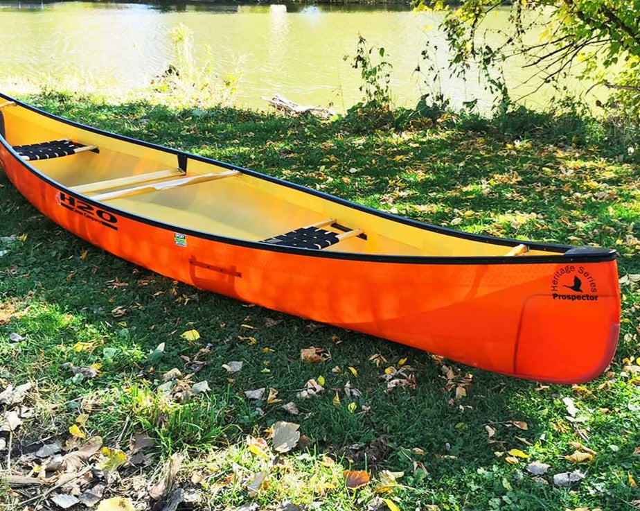 H2O PROSPECTOR 16'4 EPOXY w/ UV SHIELD BRUTE FORCE CARBON INNEGRA ...